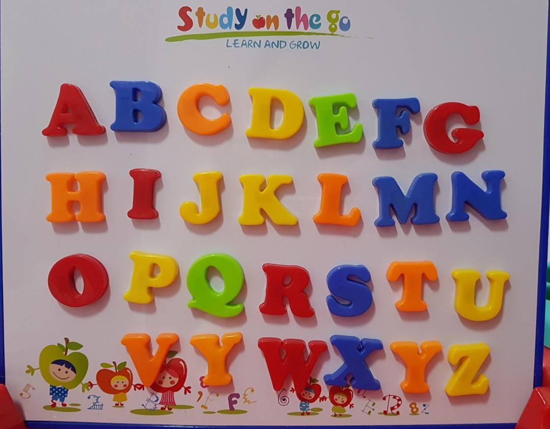 Alphabet/Number Table, Babies & Kids, Infant Playtime on Carousell