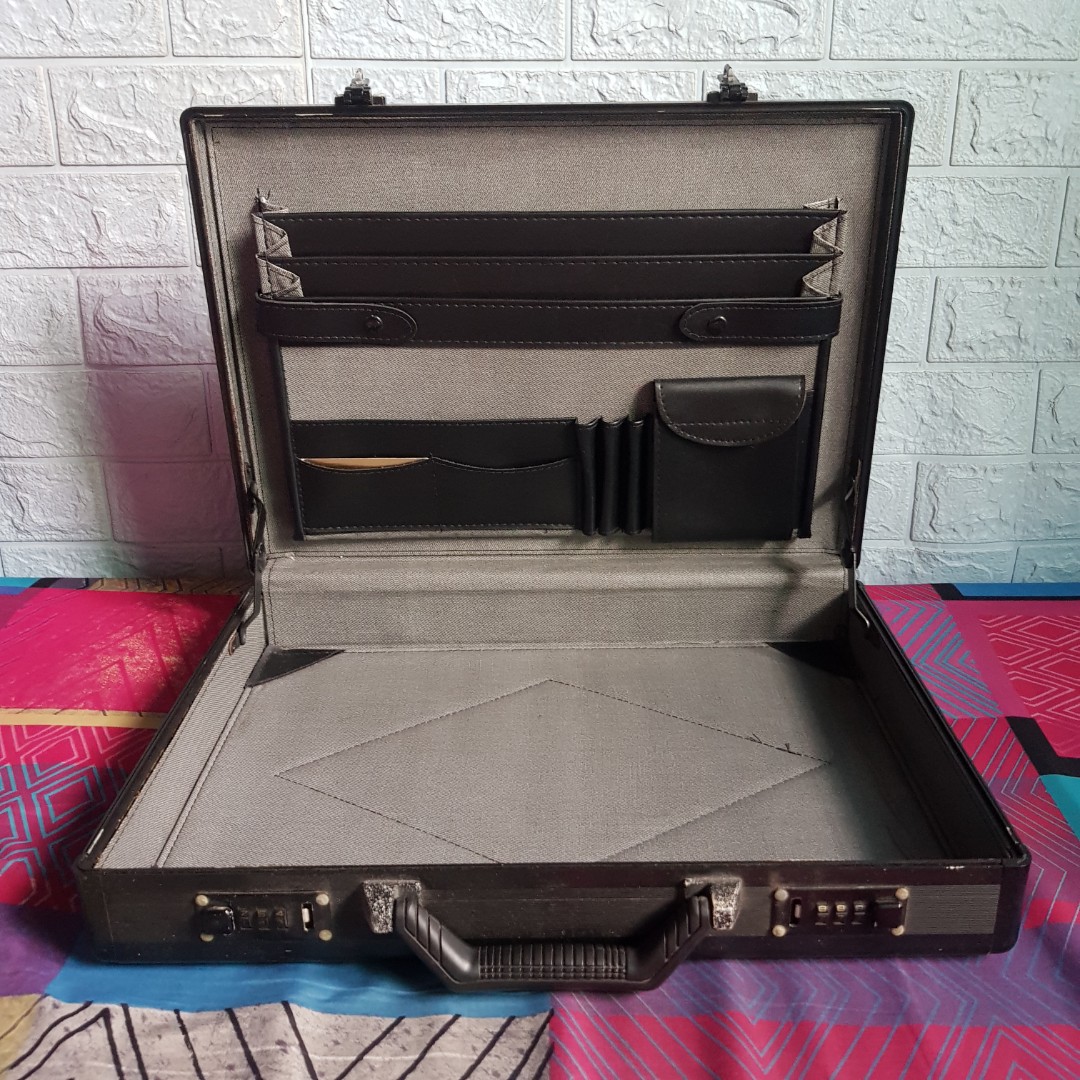 Attache Case with Number Lock, Men's Fashion, Bags, Briefcases on Carousell