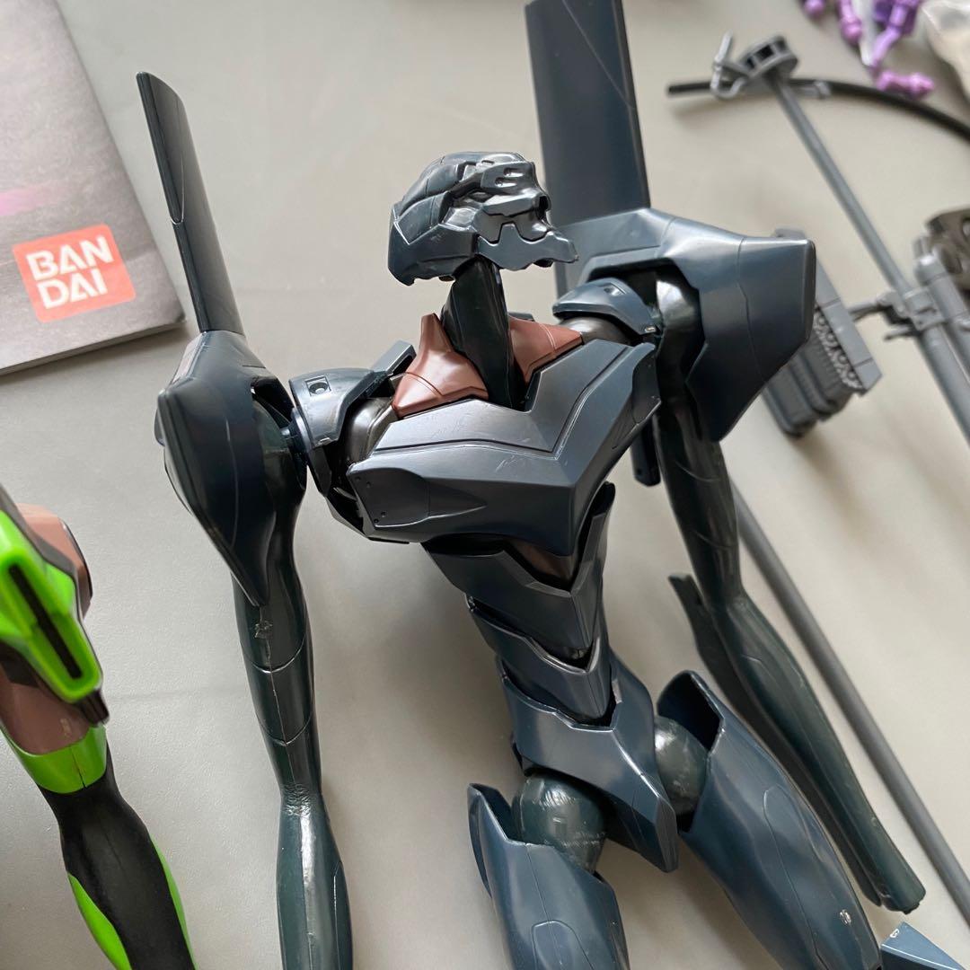 Bandai Evangelion Eva01 Eva 01 test type purple black robot model kit ...