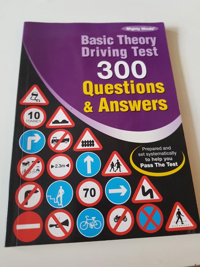 Basic Theory Driving Test Learning Book, Hobbies & Toys, Books ...