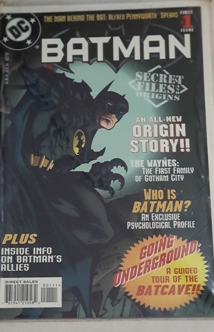 Batman SECRET files & Origins, Hobbies & Toys, Books & Magazines ...