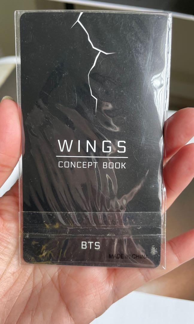 BTS Wings Concept Book lenticular Photocard, Hobbies & Toys, Music & Media, Music Accessories on ...