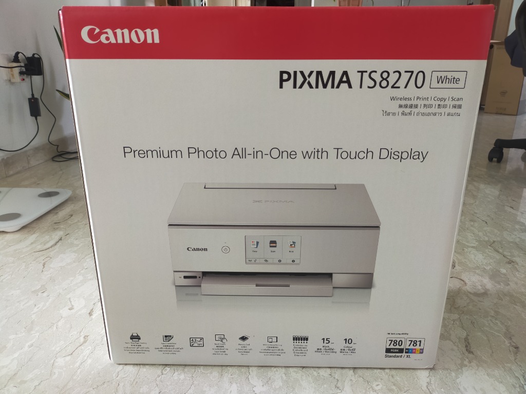 Canon PIXMA TS8270 Color Printer, Computers & Tech, Printers, Scanners ...
