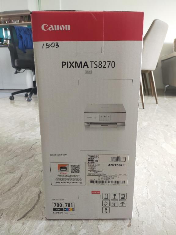 Canon PIXMA TS8270 Color Printer, Computers & Tech, Printers, Scanners ...