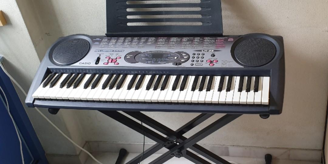 Casio key lighting system LK 35, Hobbies & Toys, Music & Media, Musical Instruments on Carousell