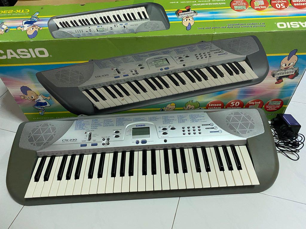 Casio Keyboard, Hobbies & Toys, Music & Media, Musical Instruments on ...