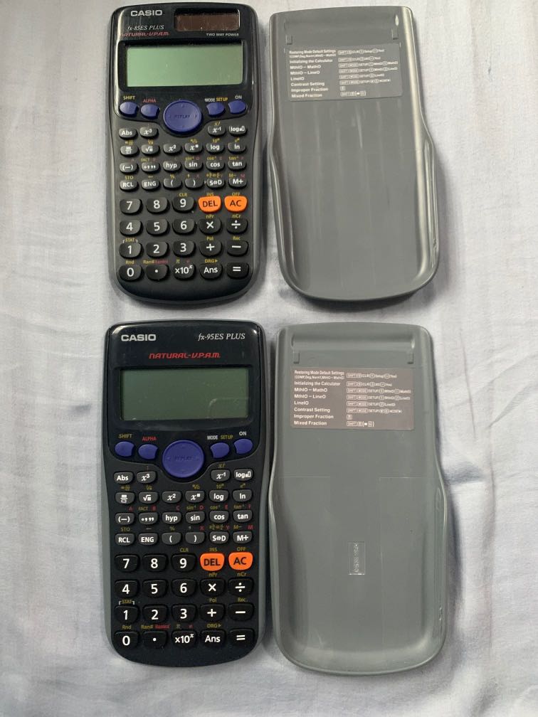 Casio Scientific Calculator fx-95ES PLUS Natural-Upam, Computers & Tech ...