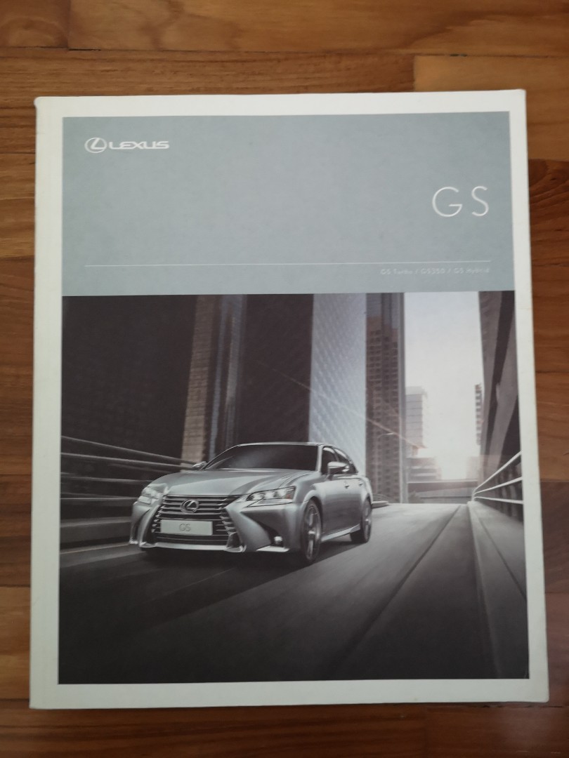 (CHEAP!!!!) LEXUS GS CAR BROCHURE CATALOG CATALOGUE SEDAN VIP COLLECTOR ...
