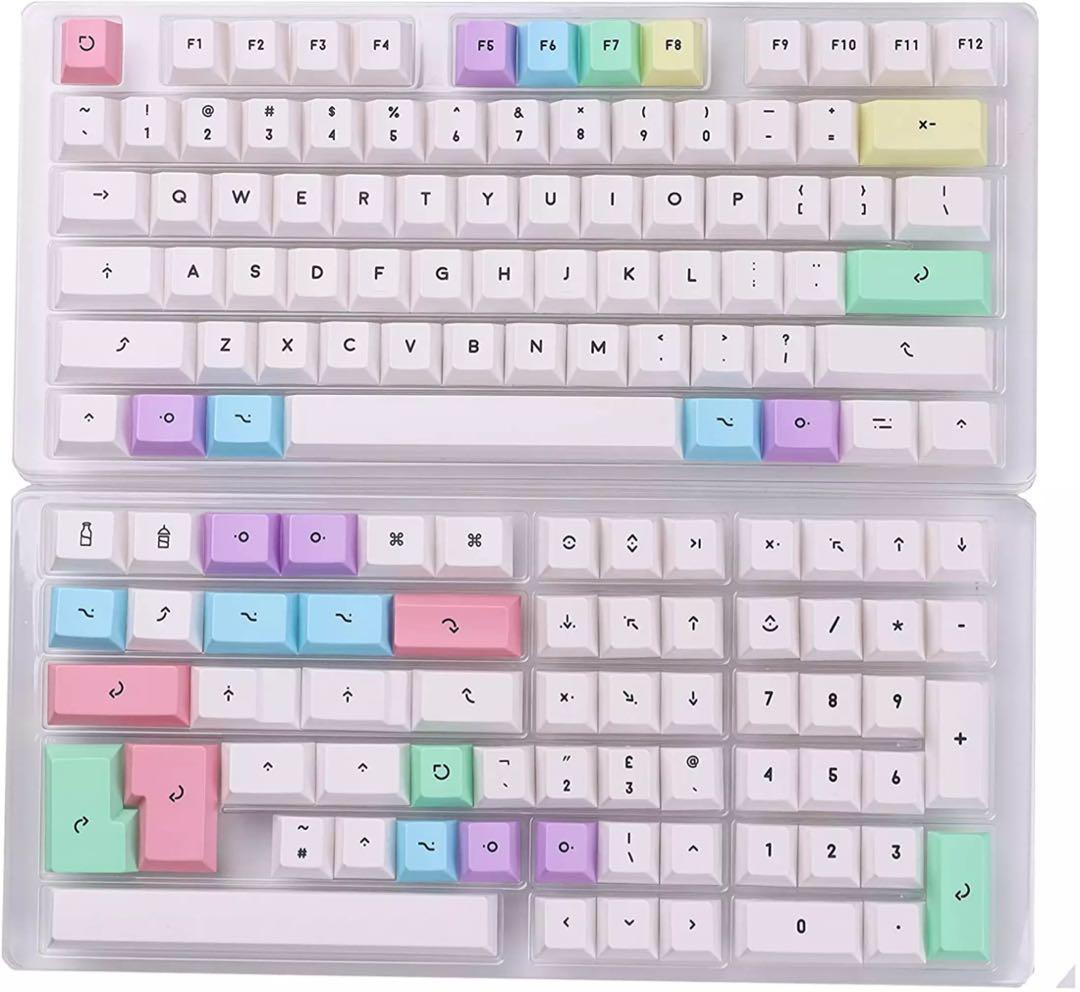 Cherry Profile Milkshake PBT Keycaps (HK Gaming), Computers & Tech ...
