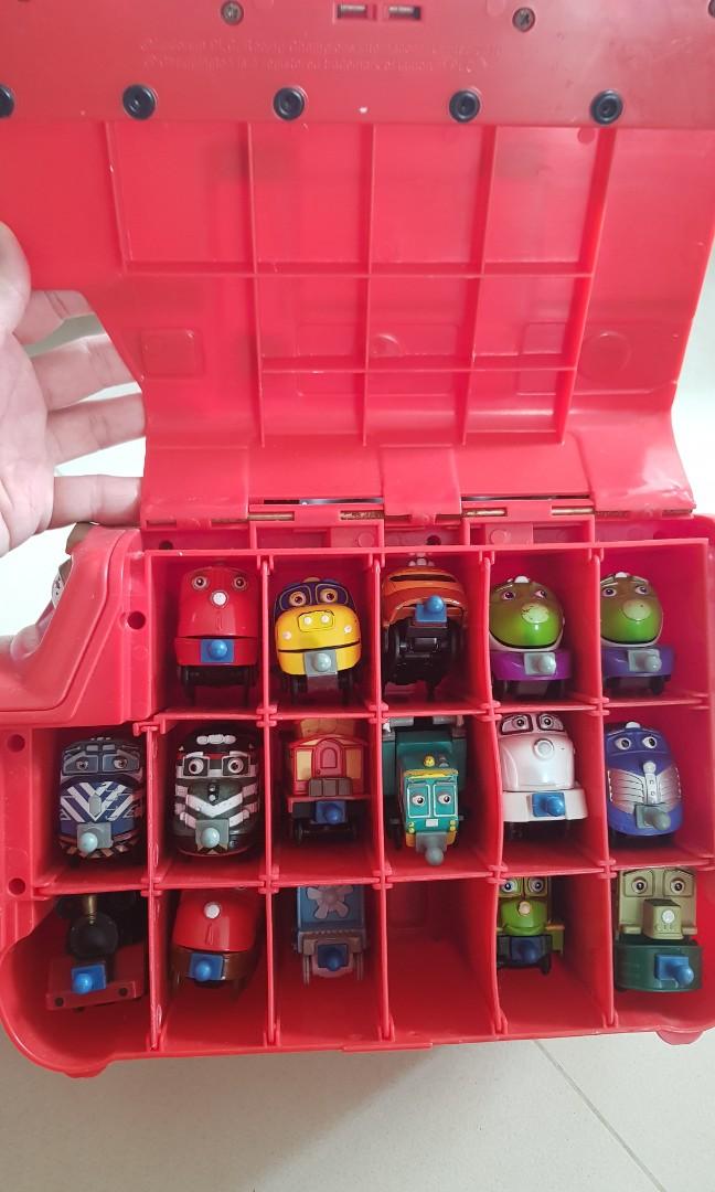 chuggington toy car box with car models, Hobbies & Toys, Toys & Games ...
