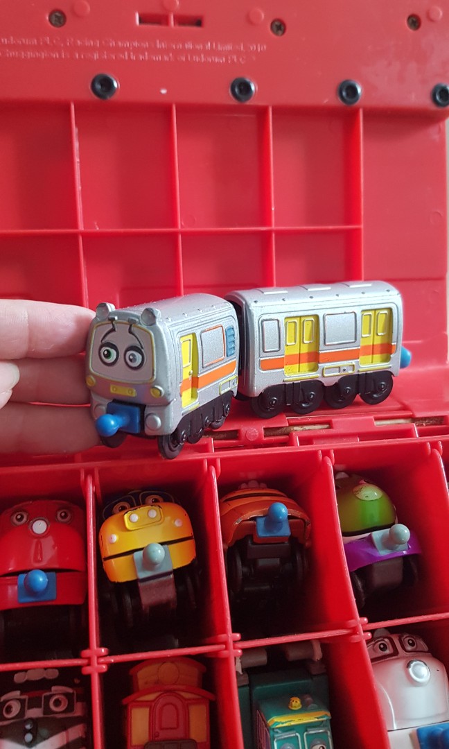 chuggington toy car box with car models, Hobbies & Toys, Toys & Games ...