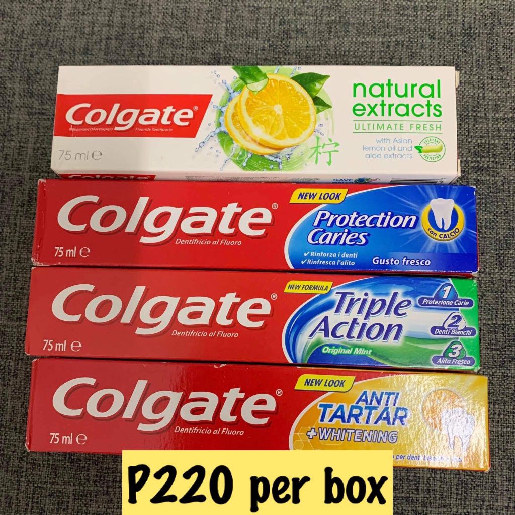 Colgate Toothpaste 75ml per, Beauty & Personal Care, Oral Care on Carousell