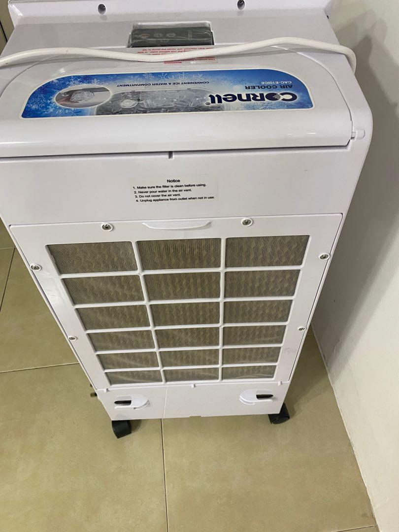Cornell Air Cooler 10 litres w Remote, TV & Home Appliances, Kitchen ...