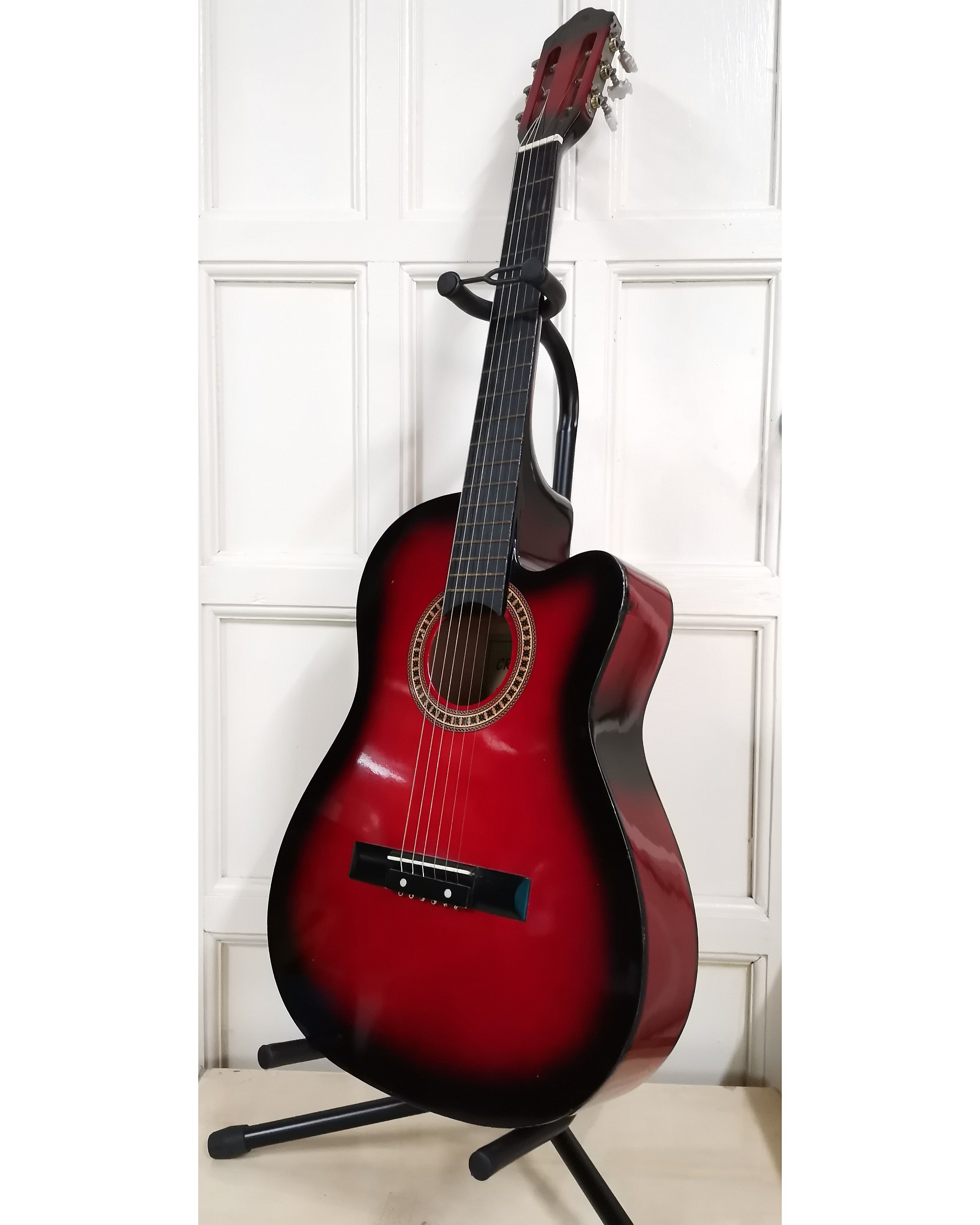 Craftman 38" Acoustic Guitar (with Stand and accessories), Hobbies ...