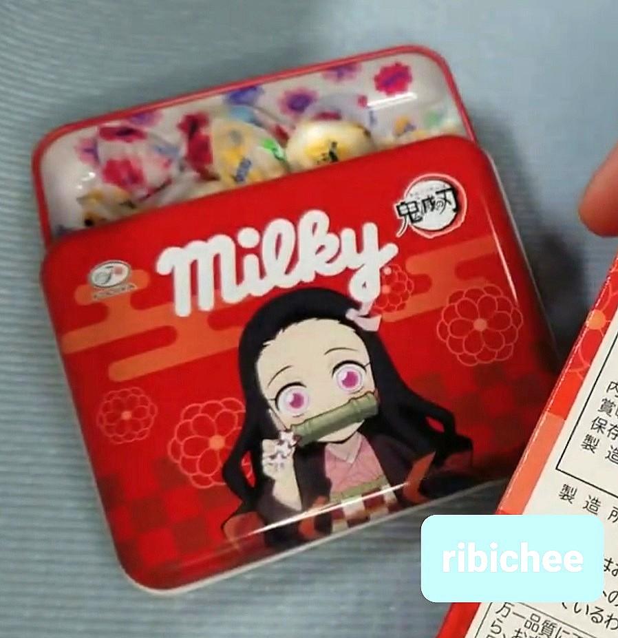 Demon Slayer Nezuko Milky Candy Tin (Kimetsu No Yaiba / Peko Chan ...