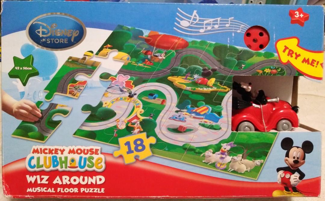 Disney Mickey Mouse Wiz Around Puzzle, 興趣及遊戲, 玩具 & 遊戲類 - Carousell