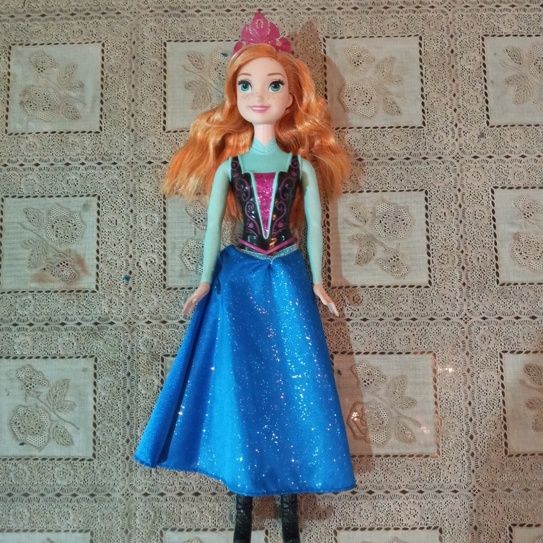 DISNEY PRINCESS ANNA DOLL FROZEN (ORIGINAL), Hobbies & Toys, Toys ...