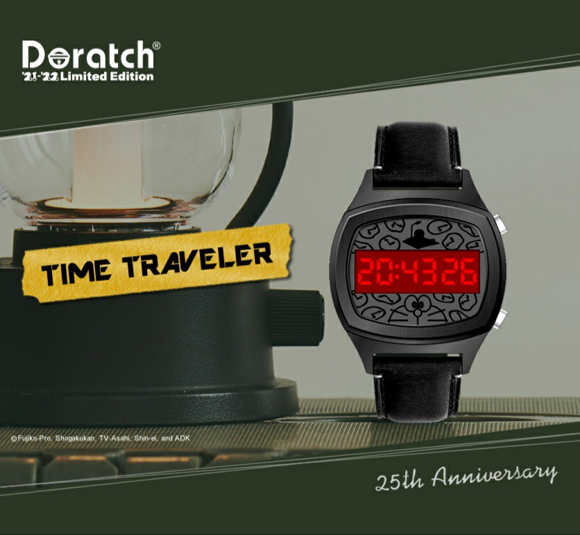 【日本團購預購】Doraemon 多啦A夢 叮噹 DORATCH '21-'22 Limited Edition ~ Time Traveler, 預購 - Carousell