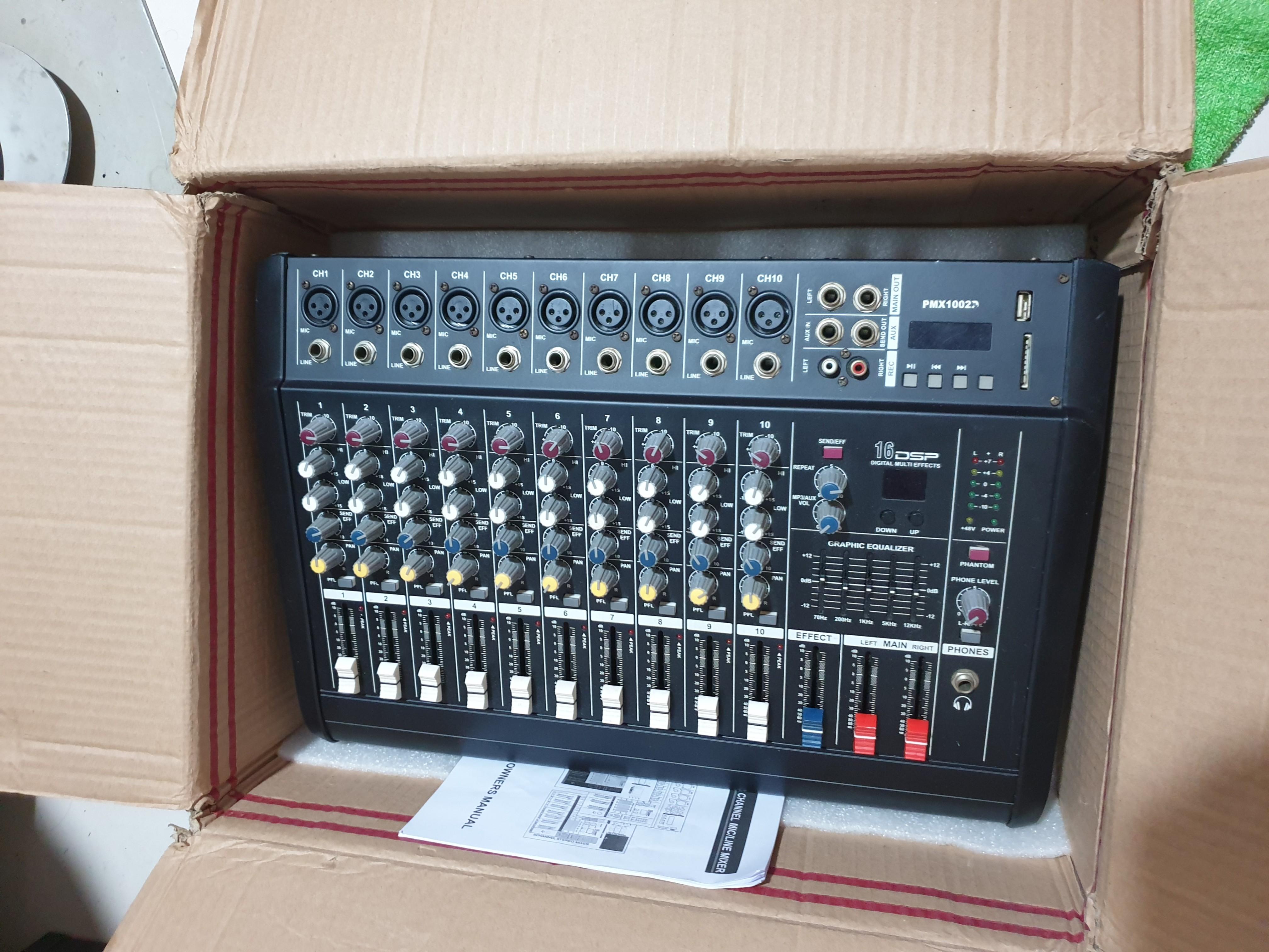 DSP Professional Power Mixer, Audio, Soundbars, Speakers & Amplifiers ...