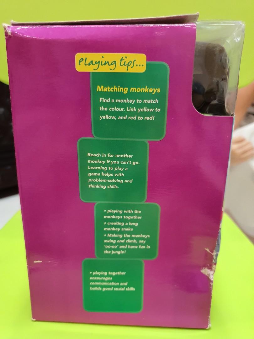 ELC monkey pairs game for kids 3 to 6 years, Hobbies & Toys, Toys ...