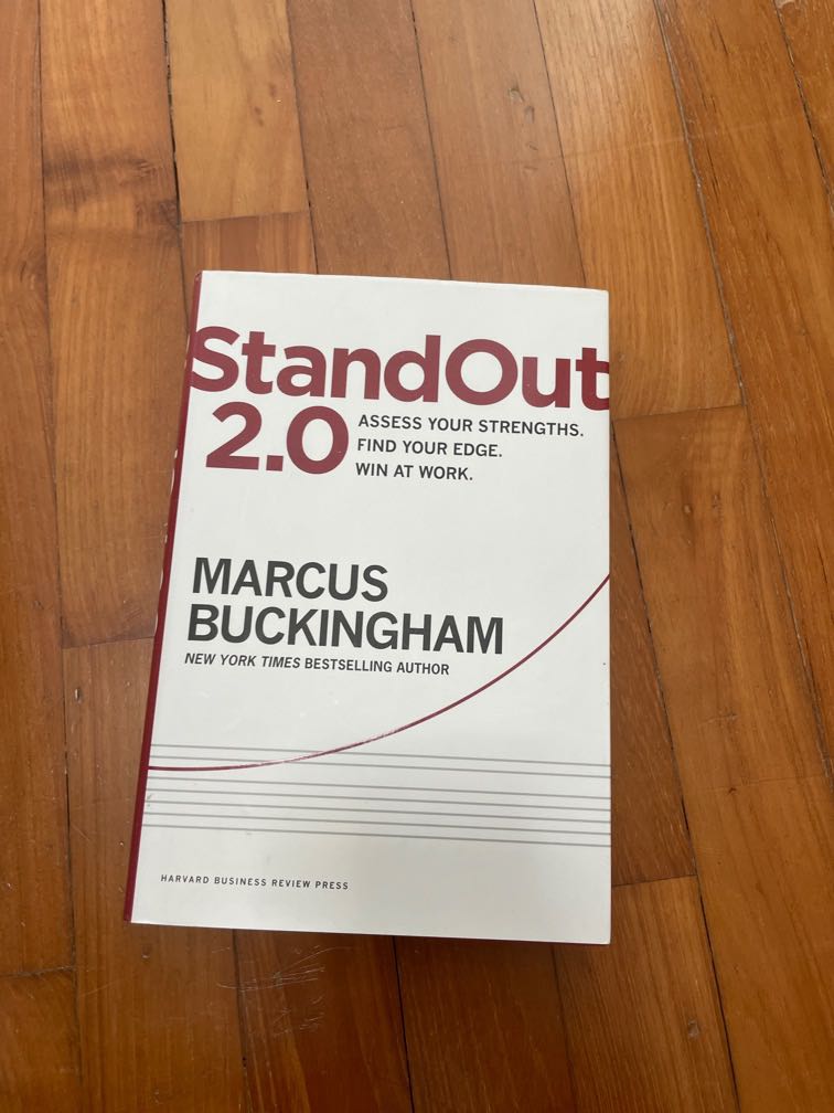 Book hardcover: Standout 2.0 Marcus Buckingham, Hobbies & Toys, Books ...
