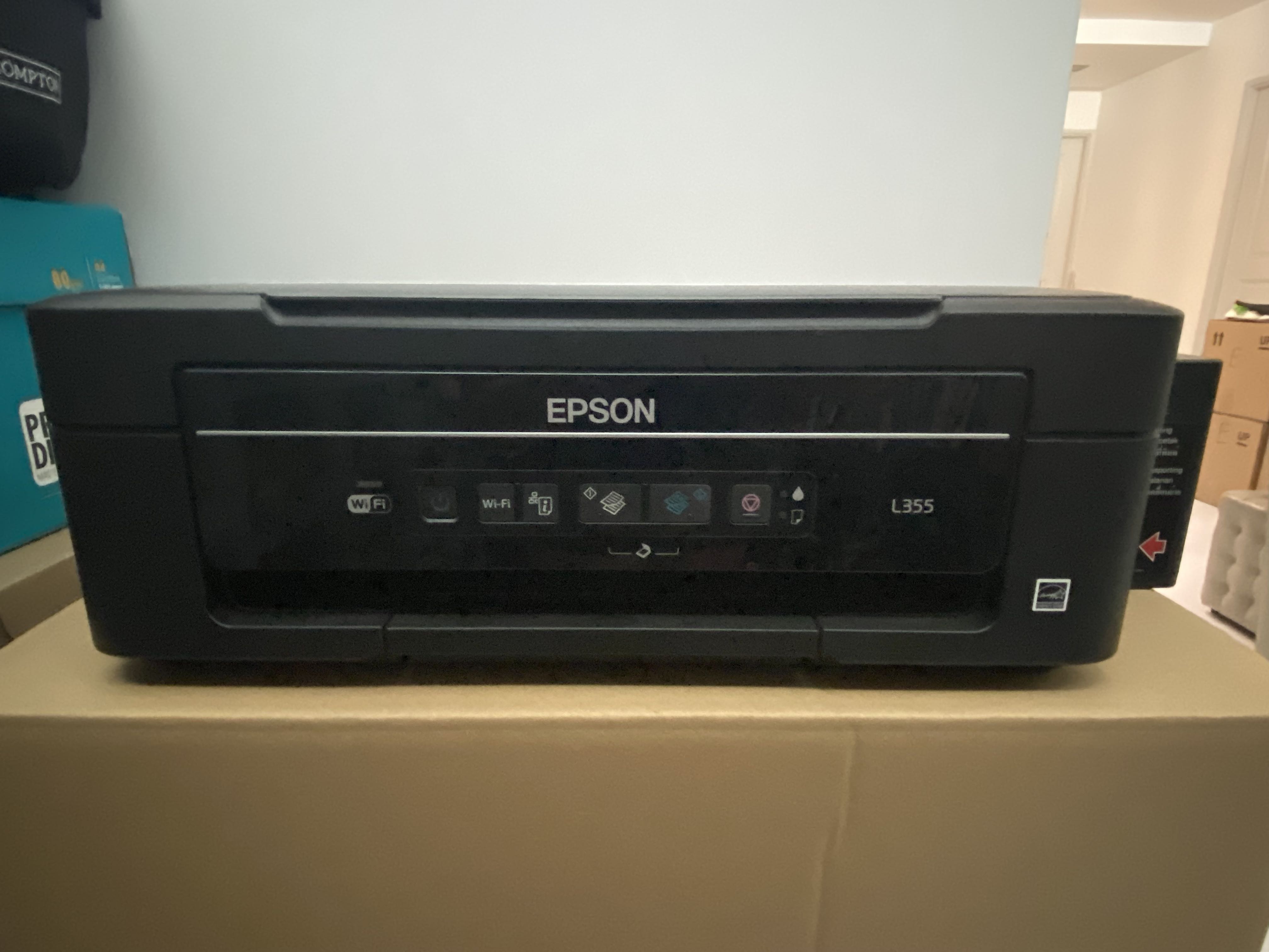 Epson 3 in 1 Printer L355 Model C462J, Computers & Tech, Printers ...