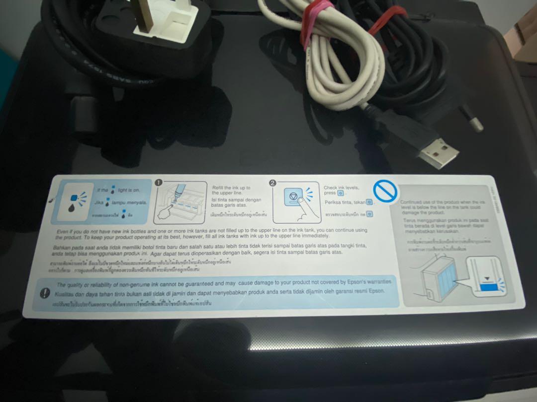Epson 3 in 1 Printer L355 Model C462J, Computers & Tech, Printers ...