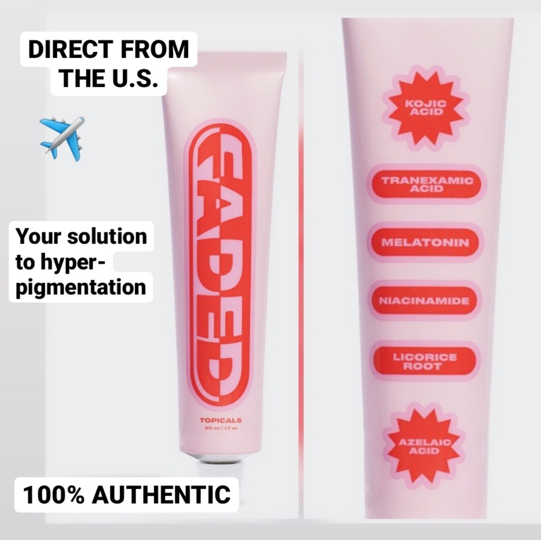 Faded Topicals Brightening and Clearing Serum, Beauty & Personal Care ...