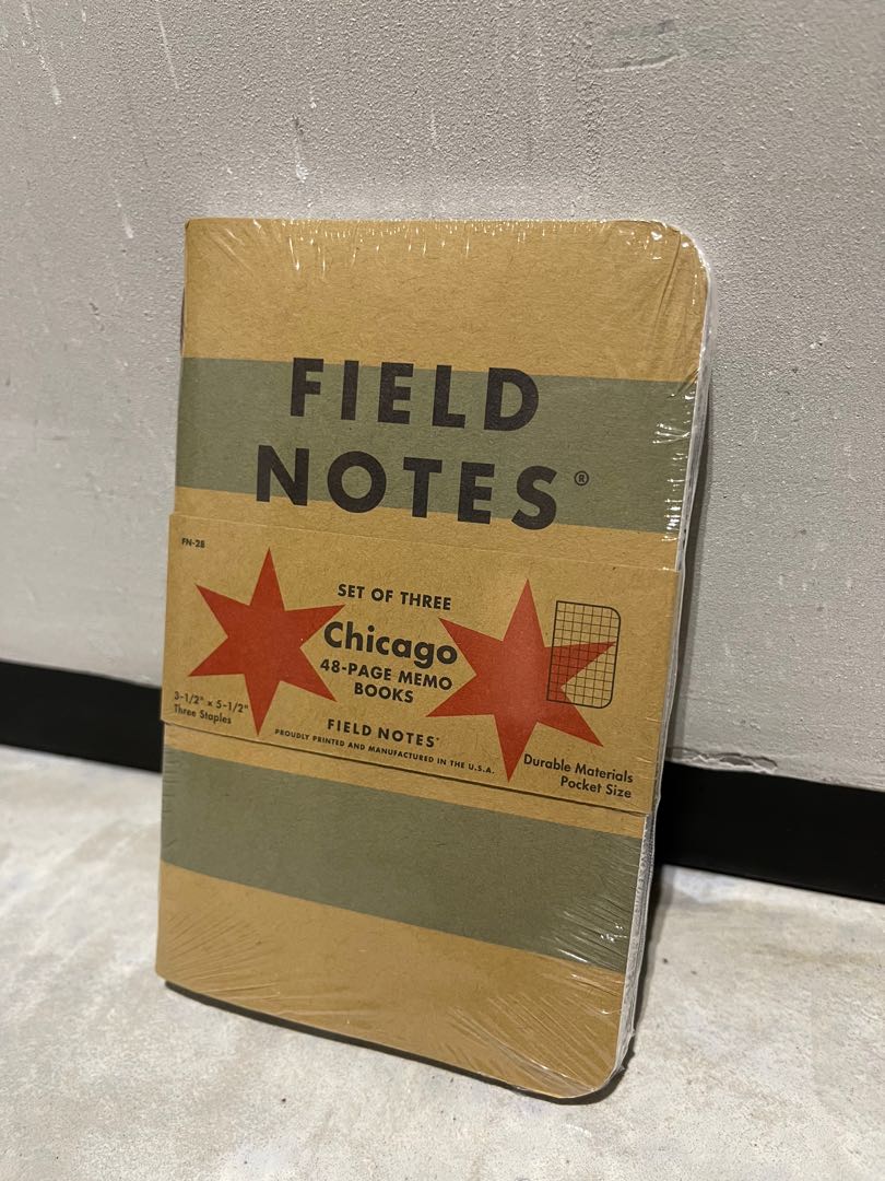 Field Notes Chicago, Hobbies & Toys, Stationery & Craft, Stationery ...