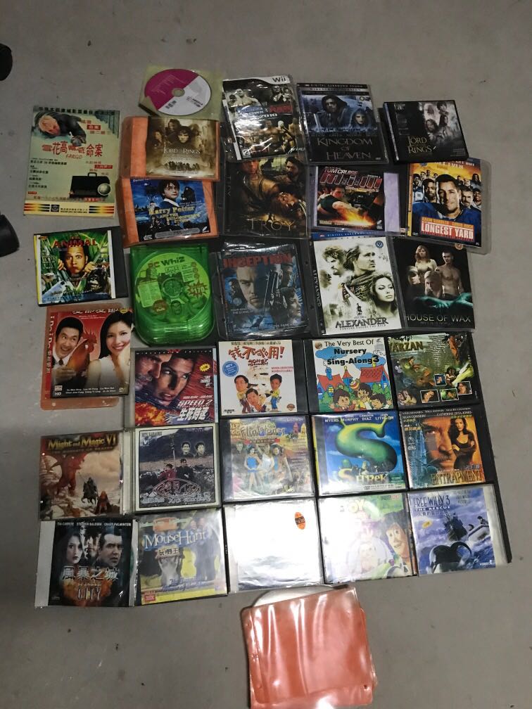 Free DVDs VCDs (movies), Free Items on Carousell