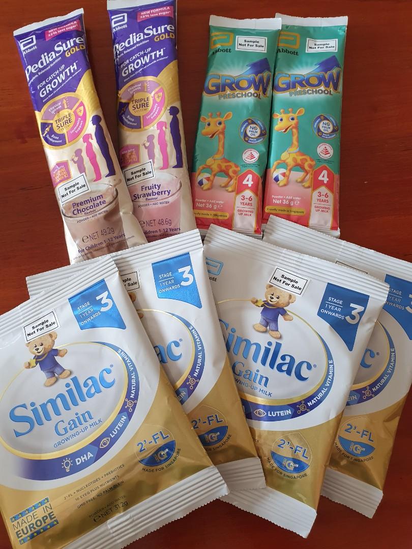 FREE! Milk formula samples, Babies & Kids, Nursing & Feeding, Weaning ...