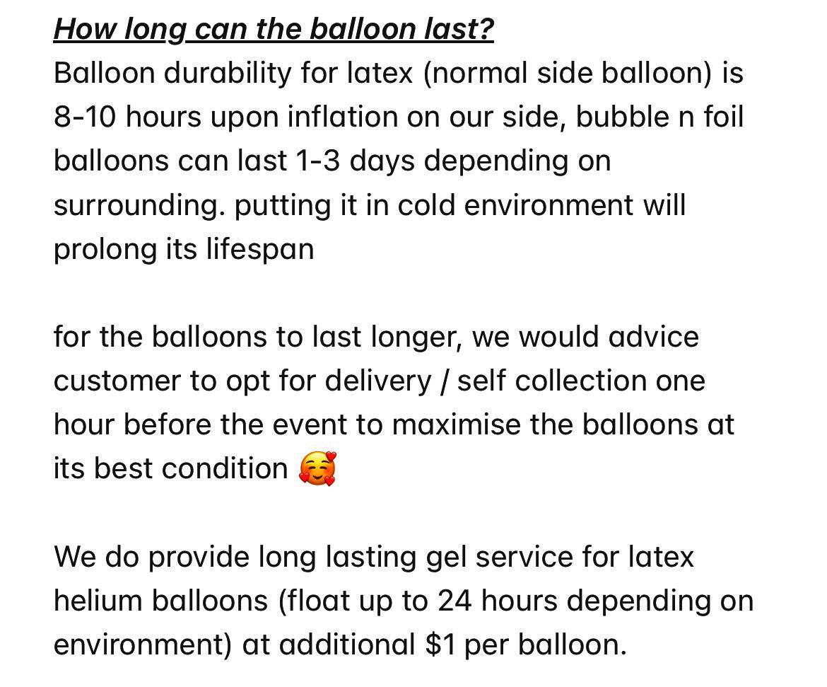 Helium Balloons set up , Helium Balloons, Balloon set up, proposal set ...