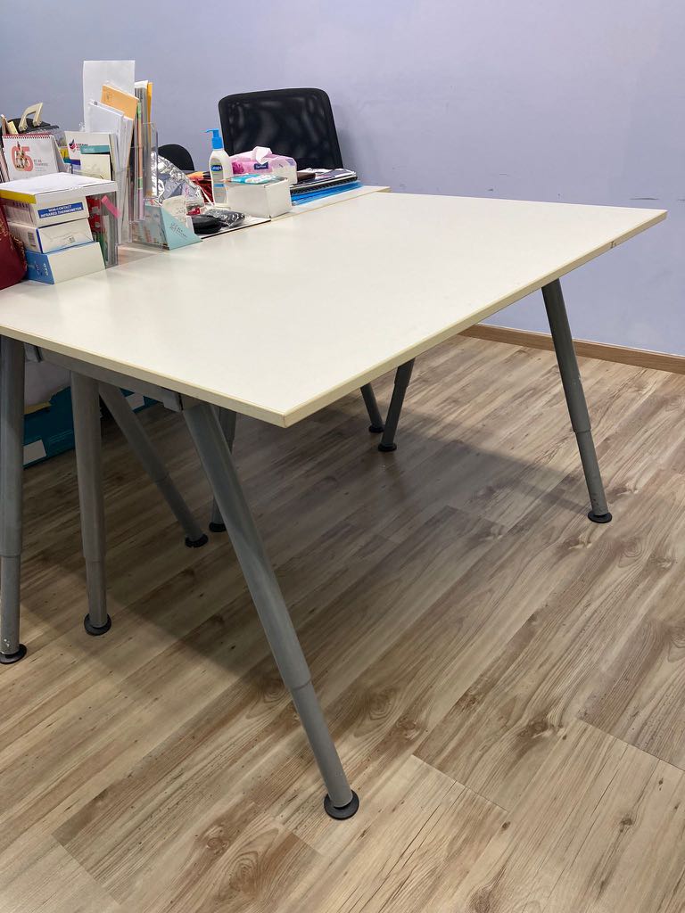 IKEA Galant Table (2 pieces), Furniture & Home Living, Furniture ...