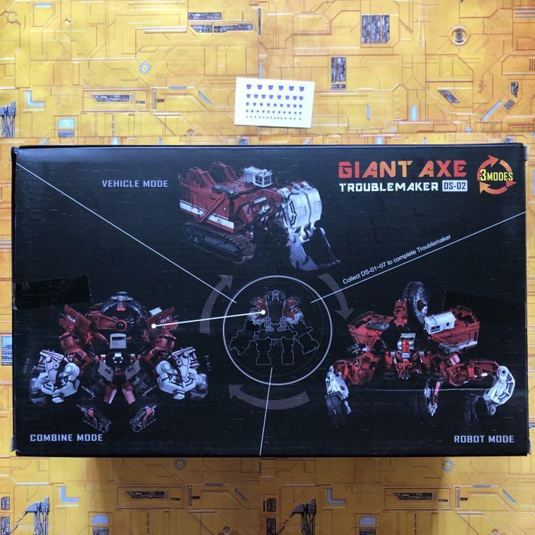Transformers Devil Saviour - DS-02 DS02 Giant Axe , (aka Scavenger ie ...