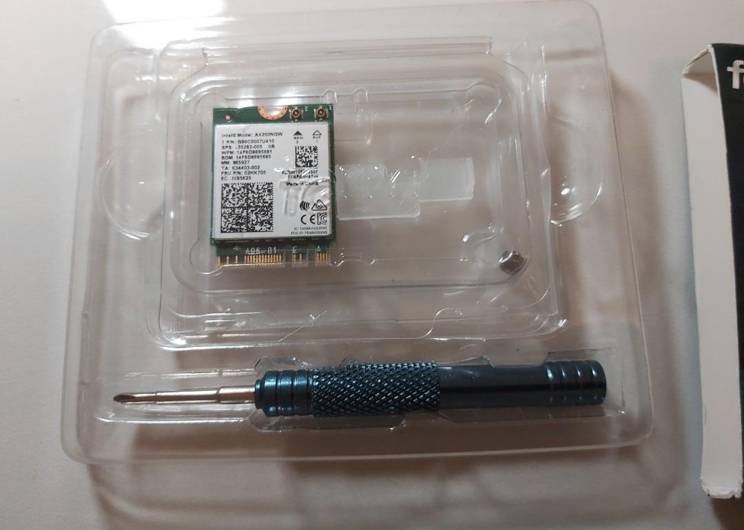 Intel AX200NGW wifi 6, 電腦＆科技, 電腦周邊及配件, Wifi及上網相關產品 - Carousell