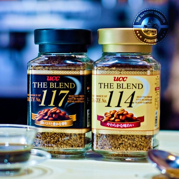 JAPAN IMPORTED UCC The Blend 117 & 114 / 90 Grams Bottle / Instant Coffee!, Food & Drinks ...