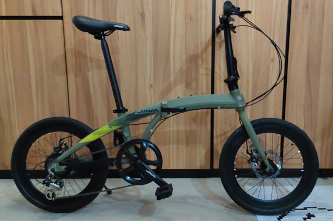 Java Zelo V2 20" Folding Bike, Sports Equipment, Bicycles & Parts ...