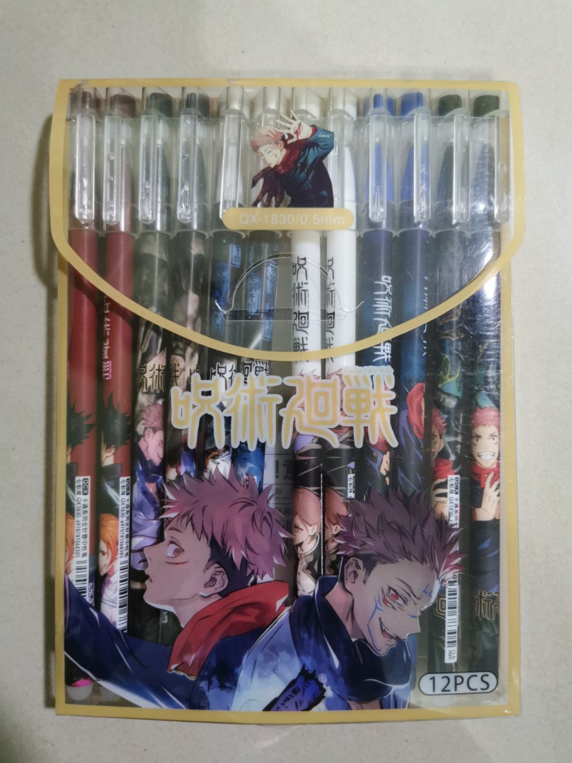 Jujutsu kaisen pens, Hobbies & Toys, Stationery & Craft, Stationery ...