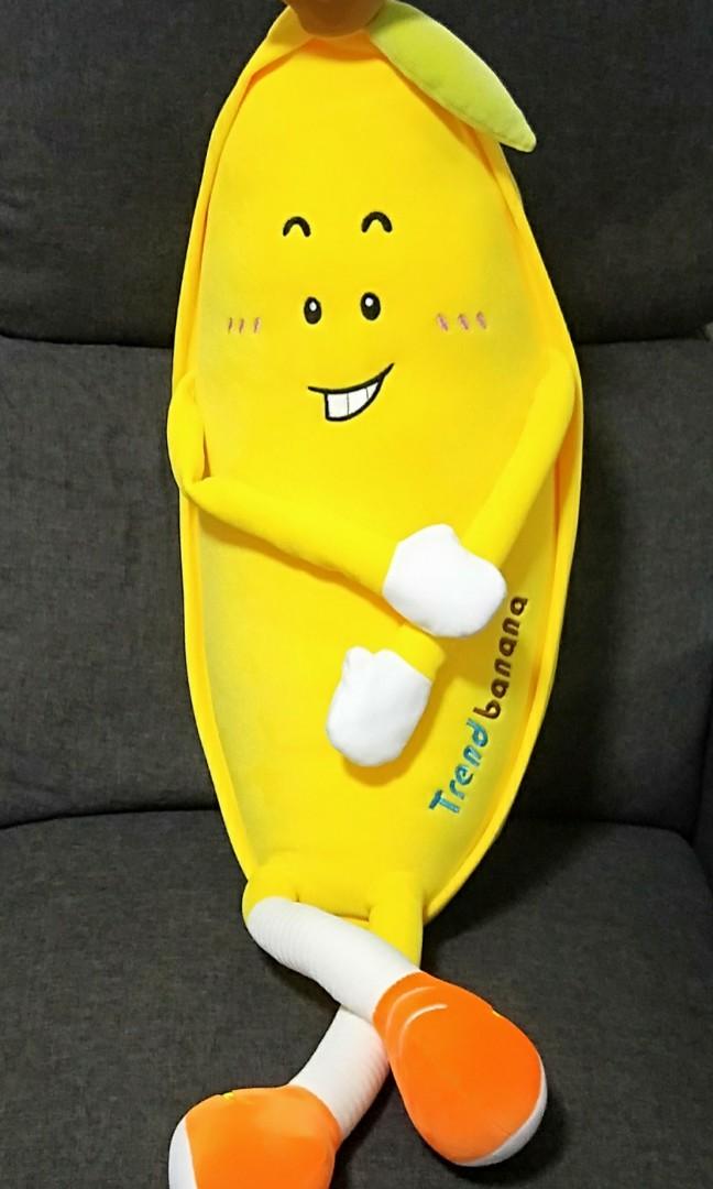 Jumbo Banana soft toy, Hobbies & Toys, Toys & Games on Carousell