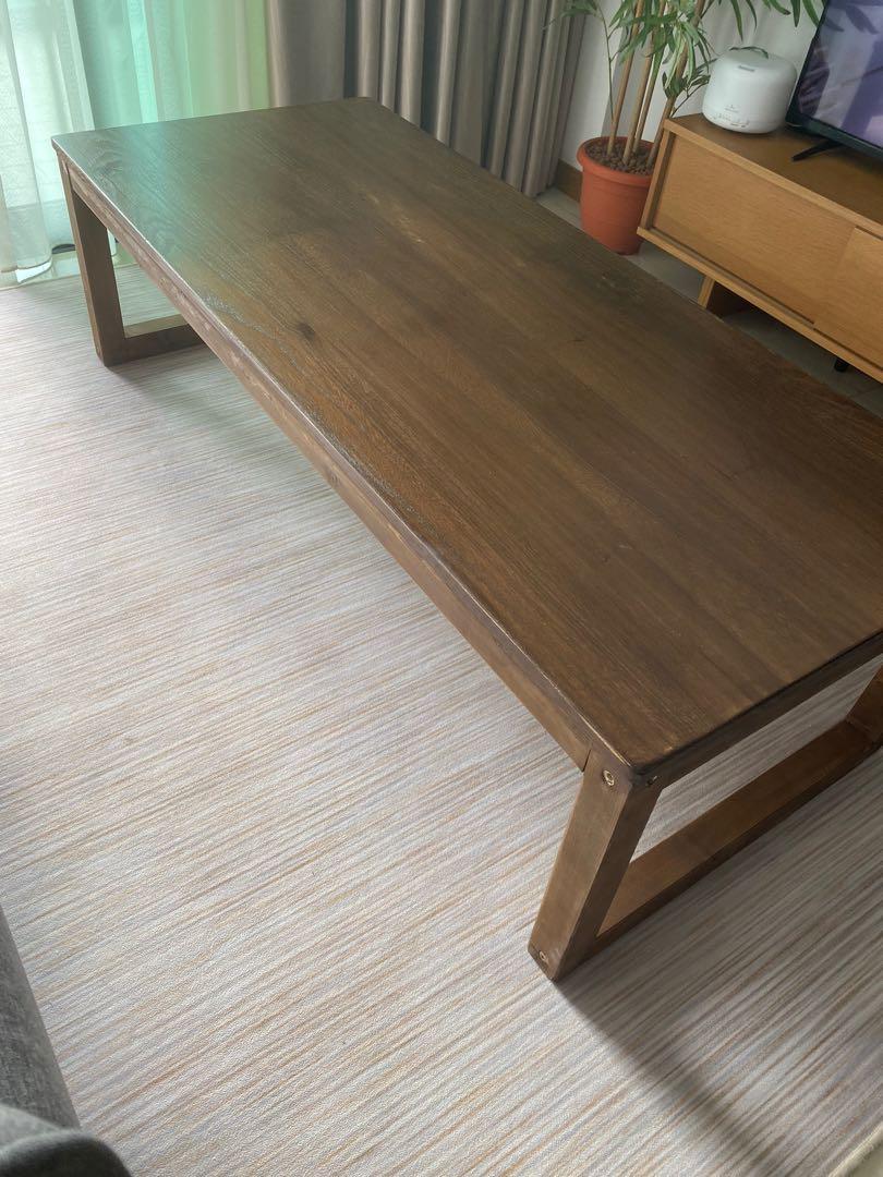 Korean low dining table, Furniture & Home Living, Furniture, Tables ...