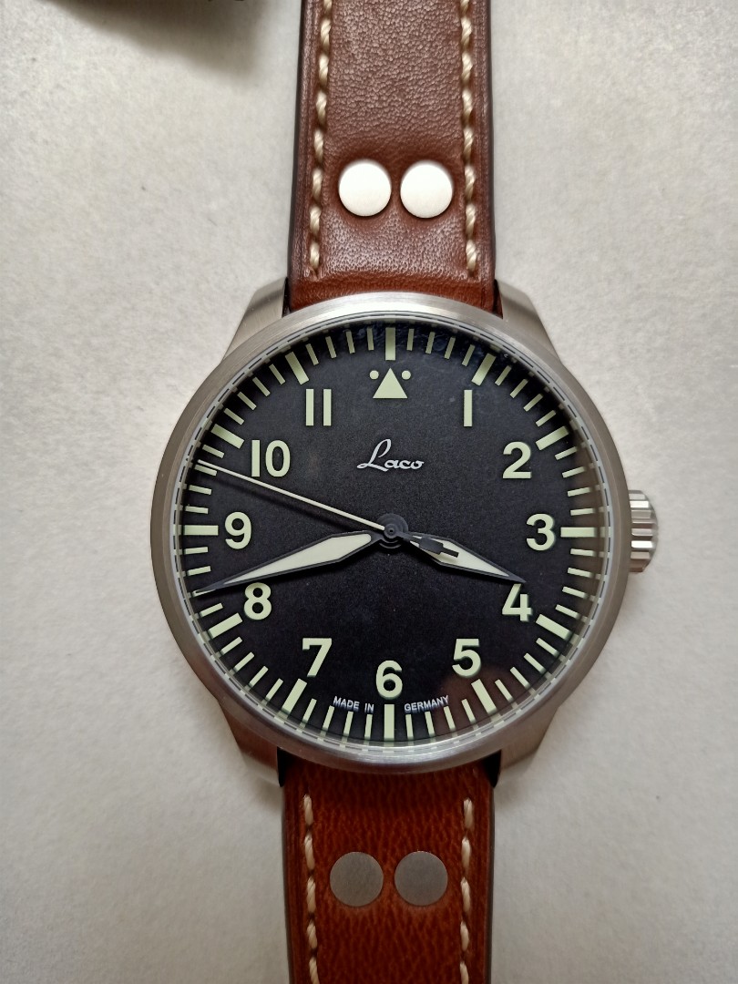 Laco Augsburg 42 Pilot Watch, Men's Fashion, Watches & Accessories ...