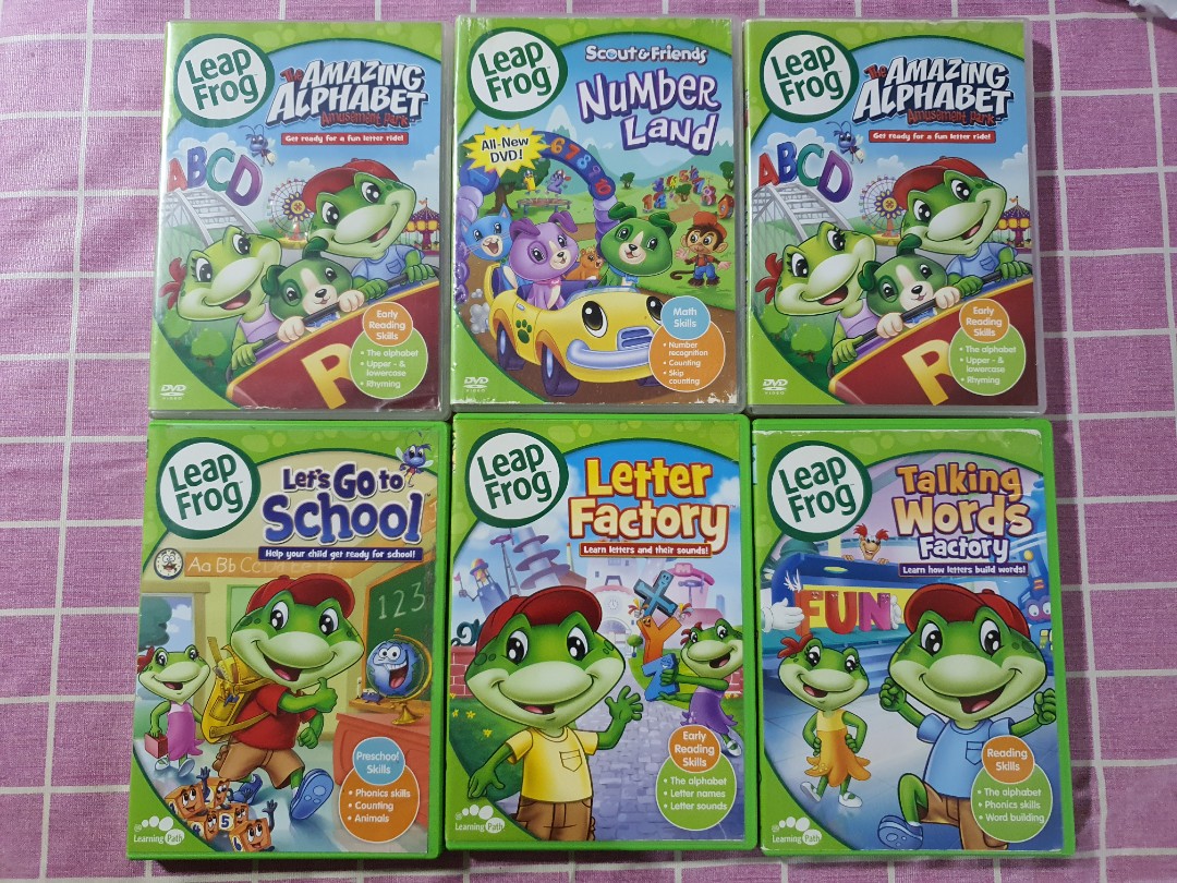 Leap Frog Dvds. All for $20, Hobbies & Toys, Books & Magazines ...