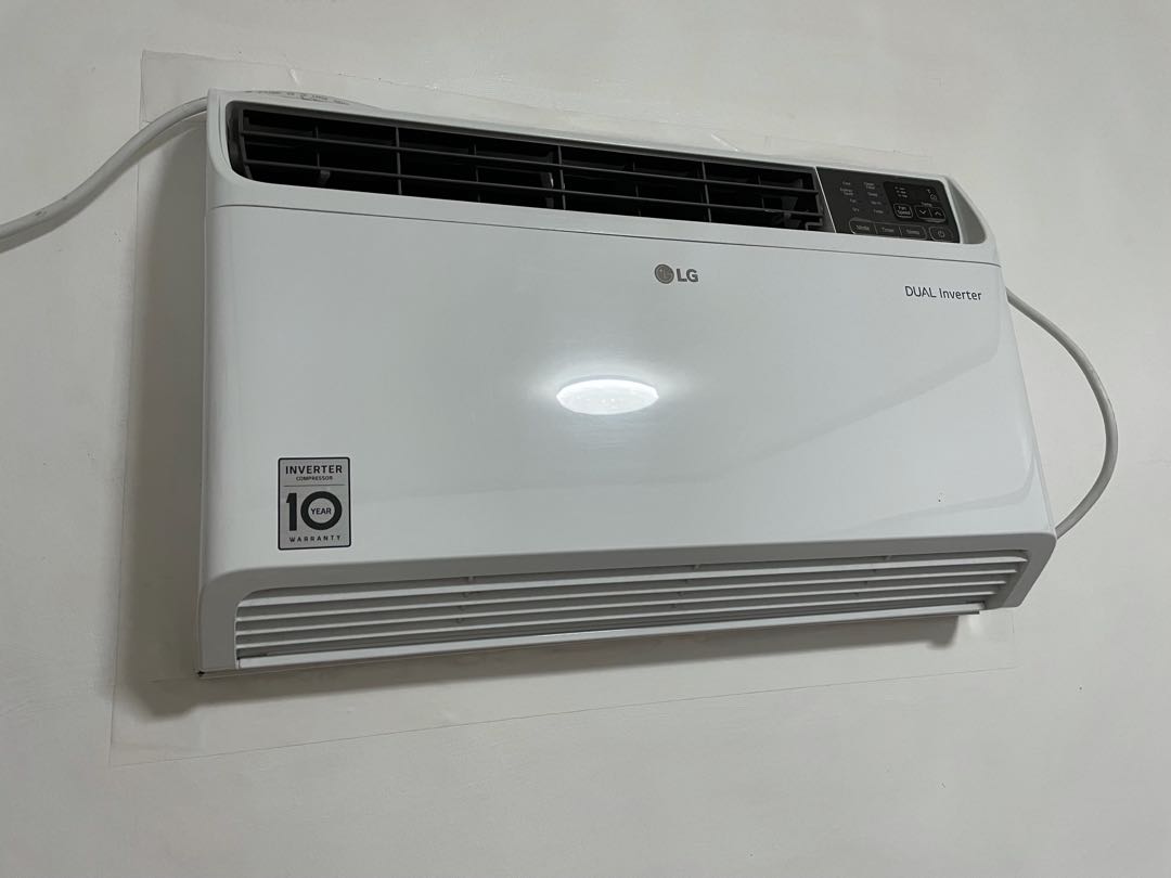 LG aircon 1.5 window type dual inverter digital with remote, TV & Home ...