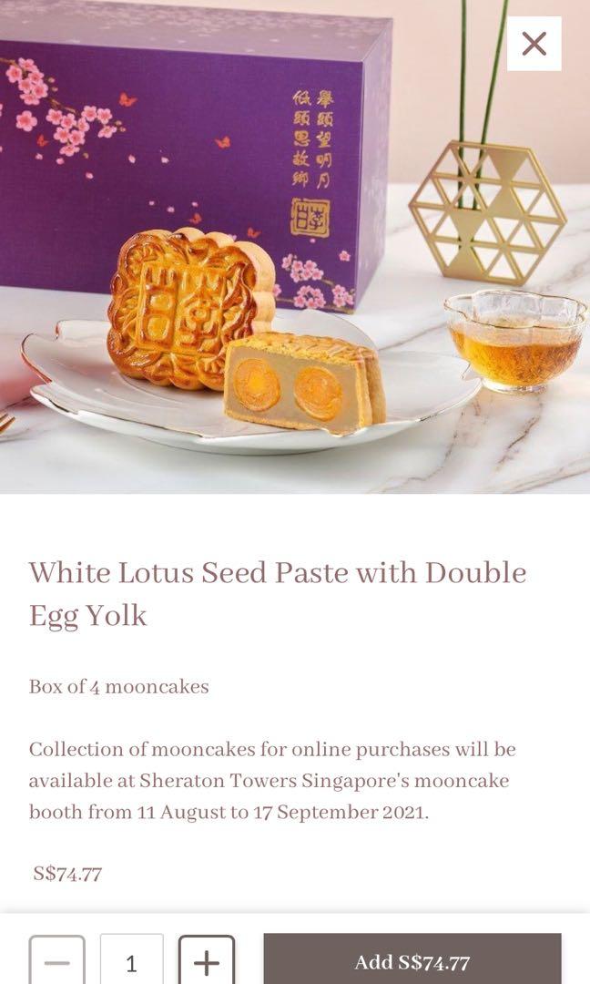 Li Bai's Handcrafted Mooncakes, Food & Drinks, Homemade Bakes on Carousell