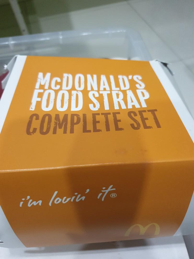 Mcdonald's food strap complete set, Hobbies & Toys, Stationery & Craft ...