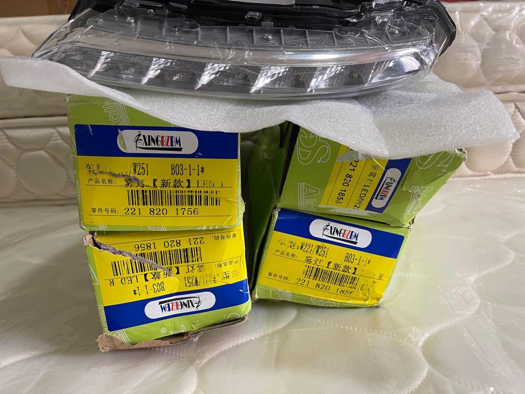 Mercedes C,E, S Class LED Fog lights, Car Accessories, Accessories on ...