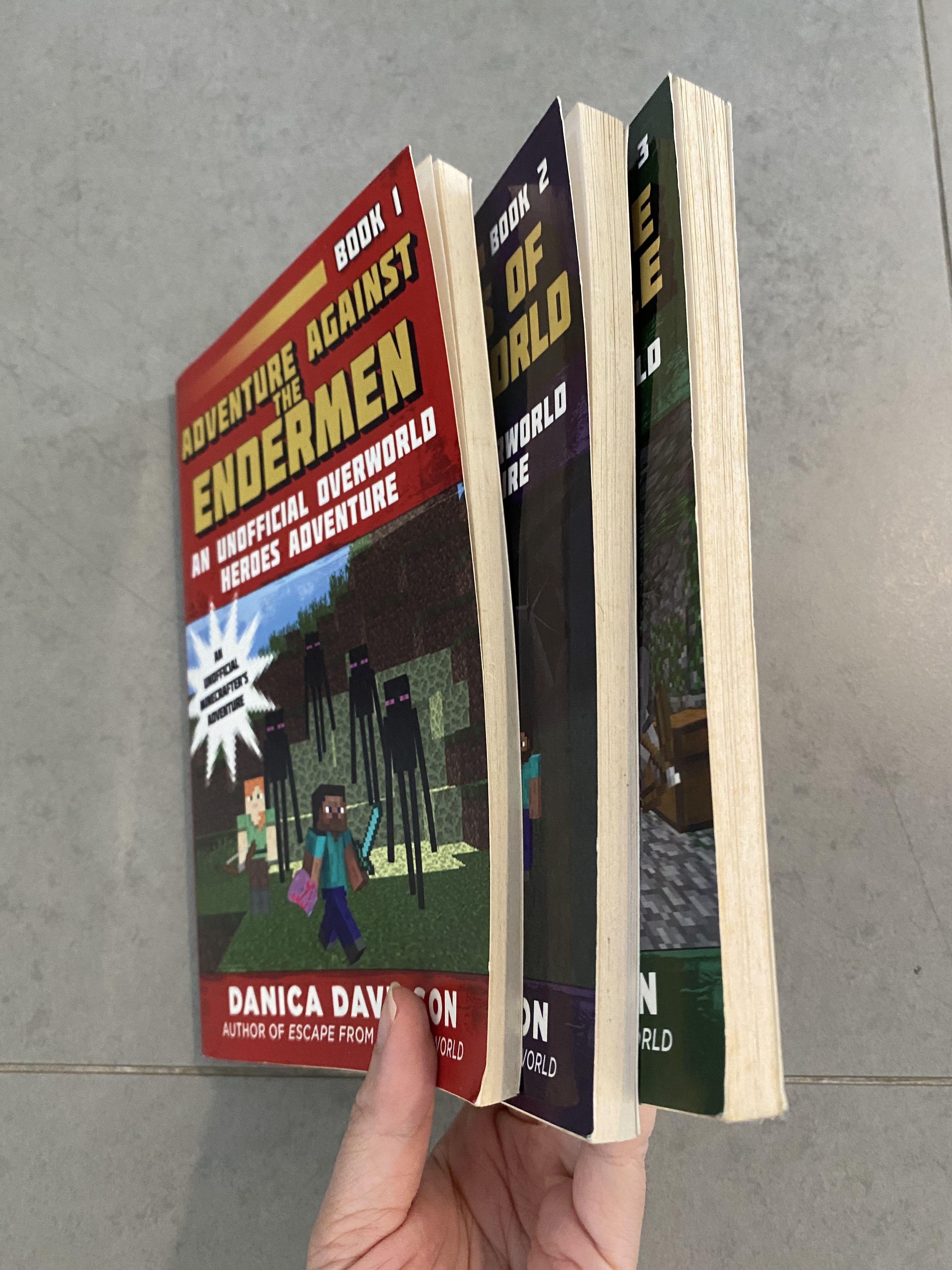 Minecraft books: An Unofficial Overworld Heroes Adventure (3 books ...