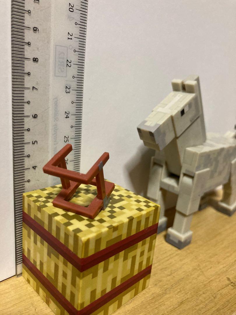 Minecraft Horse and hay bale toy, Hobbies & Toys, Toys & Games on Carousell