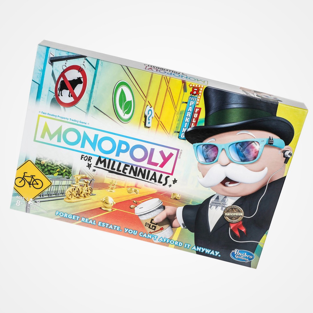 Monopoly For Millennials Board Game, Hobbies & Toys, Toys & Games on ...