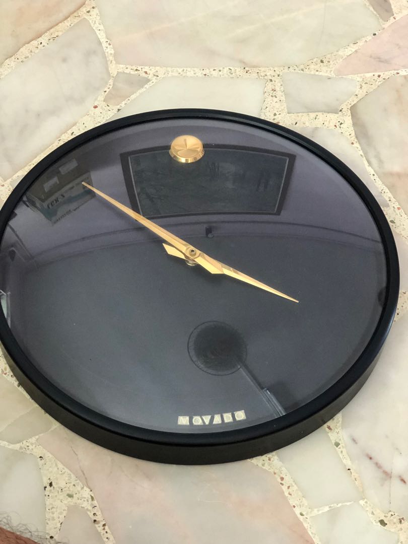 Movado Clock, Luxury, Watches on Carousell